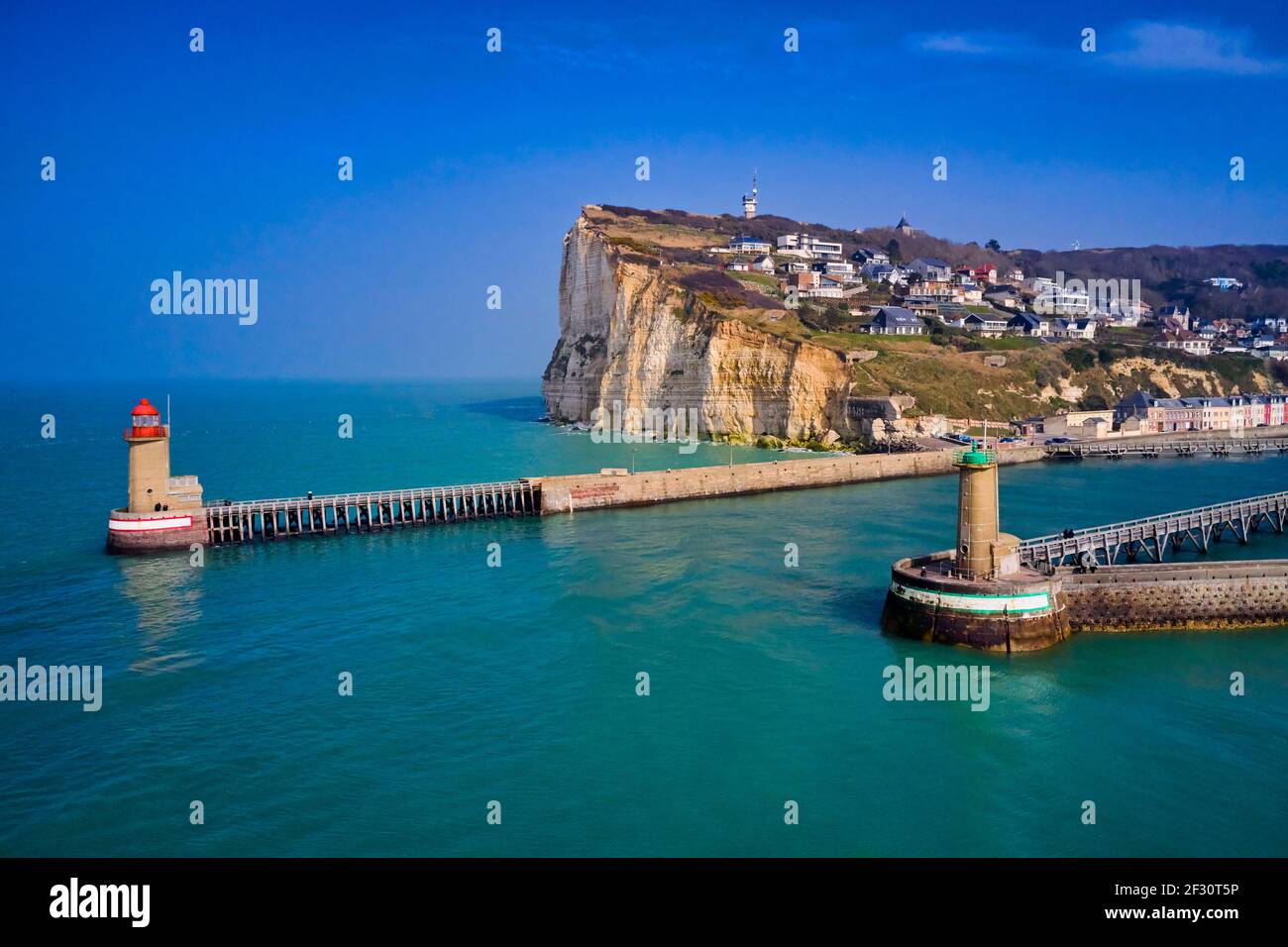 Fecamp aerial view hi-res stock photography and images - Alamy
