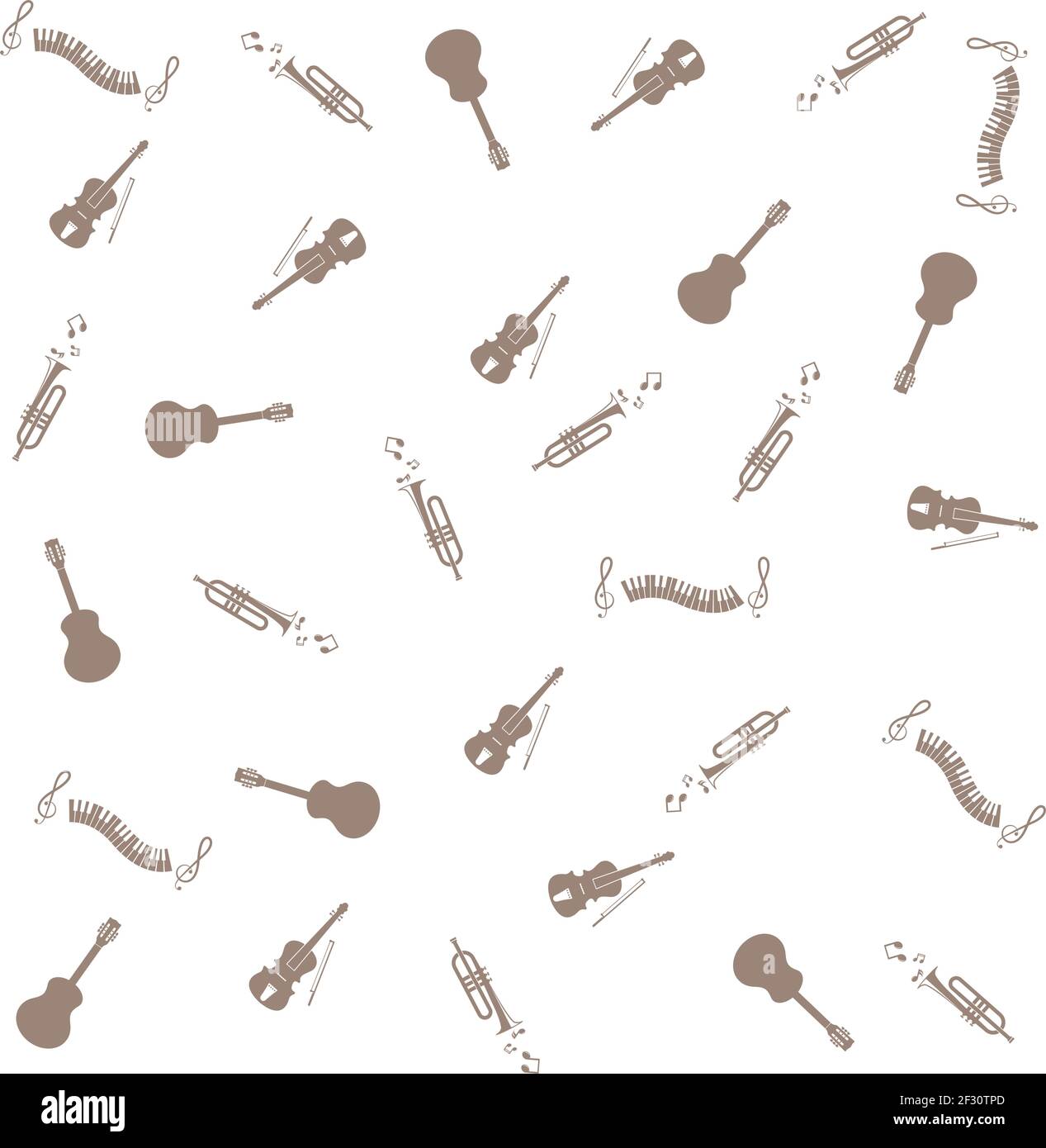 musical instrument background vector illustration design template Stock ...