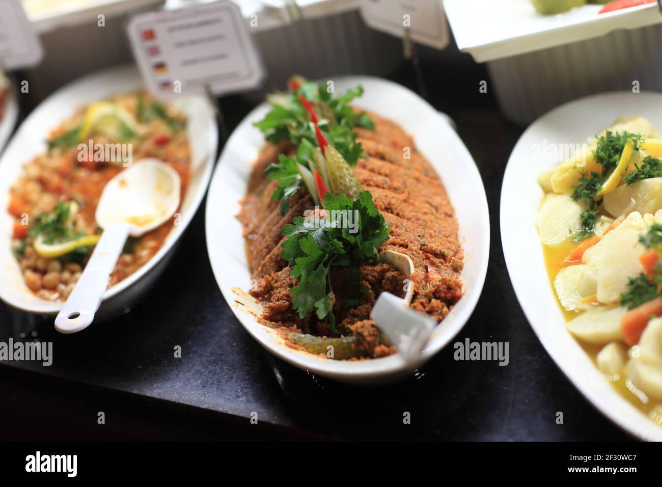 Hummus variation hi-res stock photography and images - Alamy