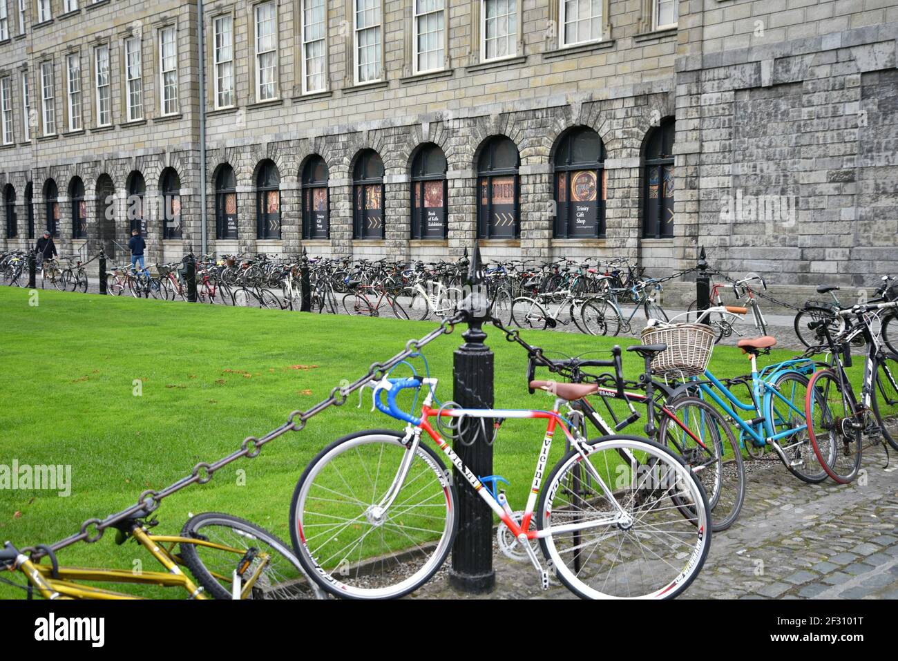 Exterior view of Trinity College in Dublin, Ireland Stock Photo - Alamy