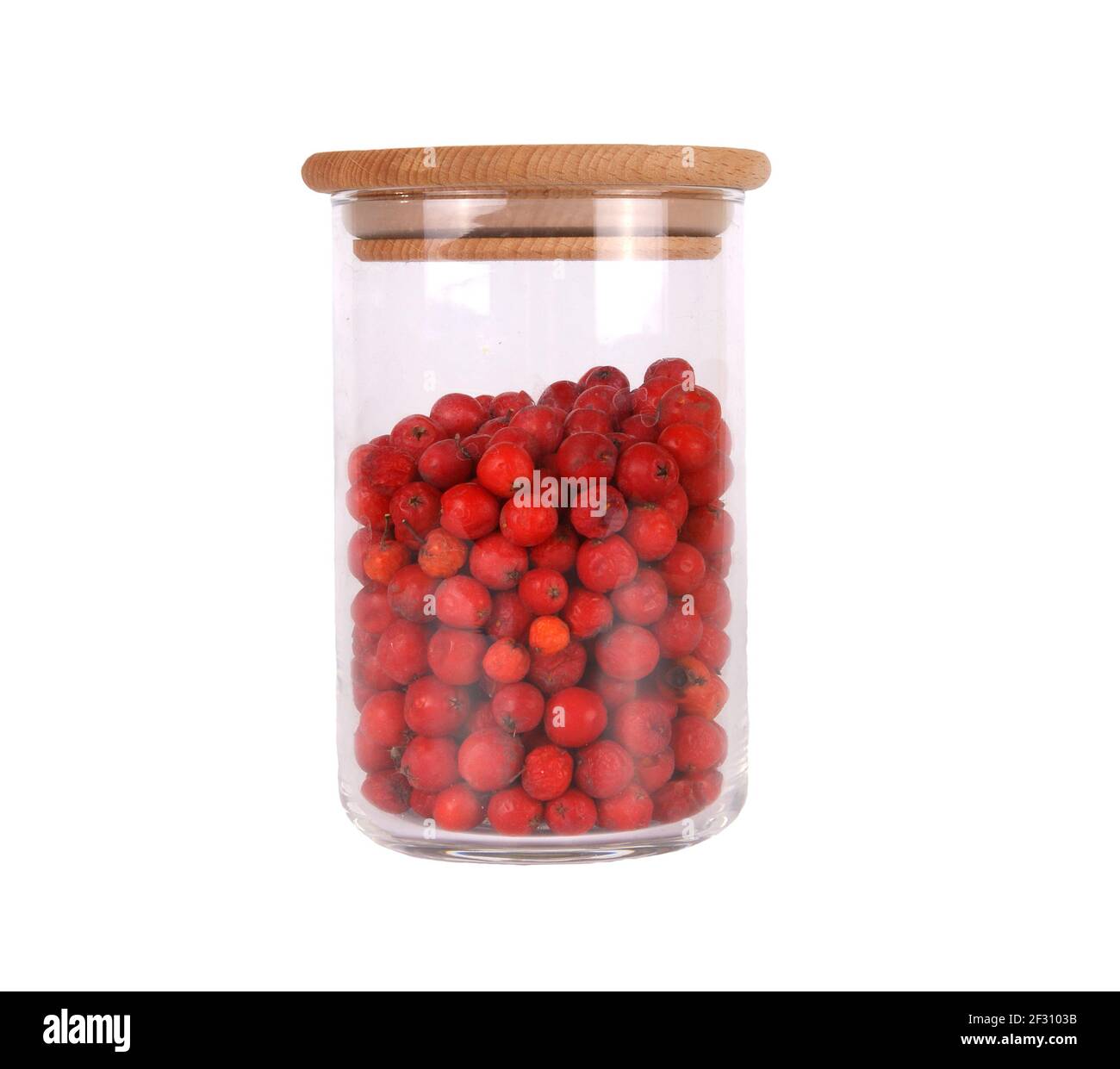 Still life with red natural rowan on a white background Stock Photo - Alamy