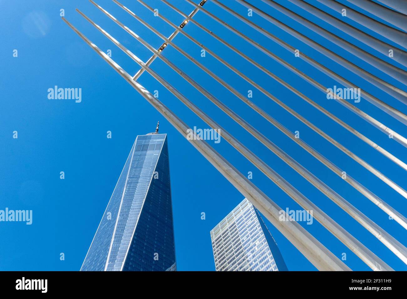 World Trade Center Complex is located in Lower Manhattan, NYC, USA ...