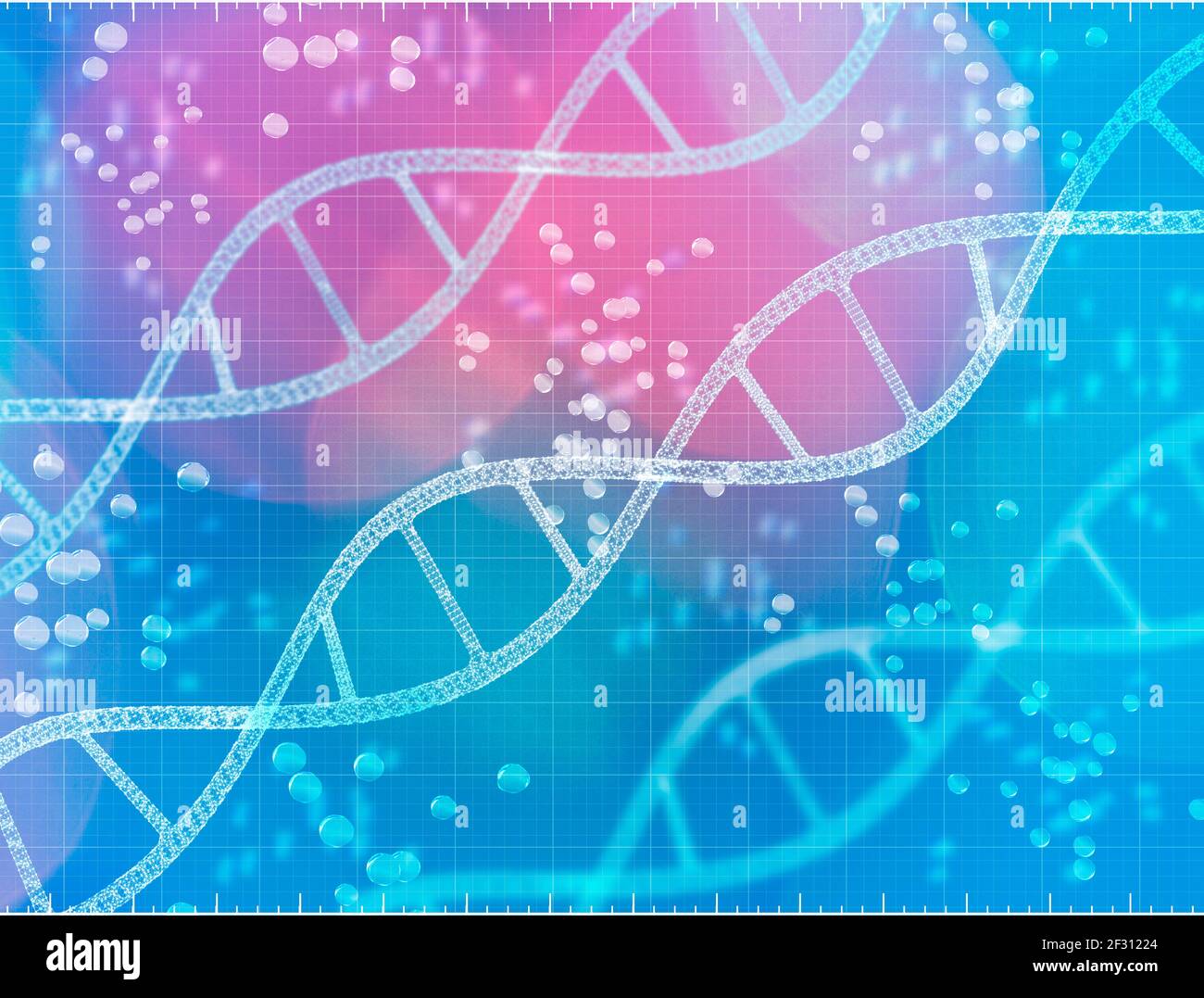 Microscopic view dna hi-res stock photography and images - Alamy
