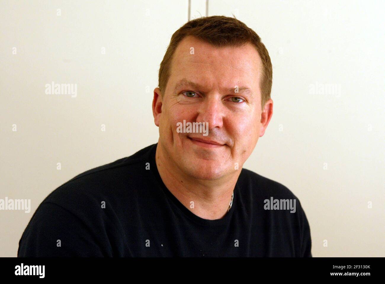 mark wnek at home in NW Londonpic David Sandison 23/9/2004 Stock Photo ...