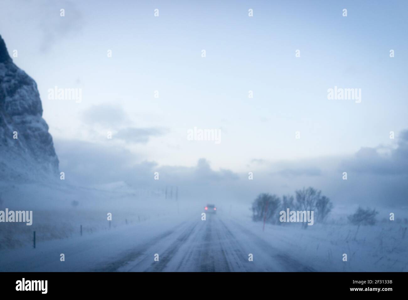 Rural winter scene in northern Scandinavia Stock Photo - Alamy