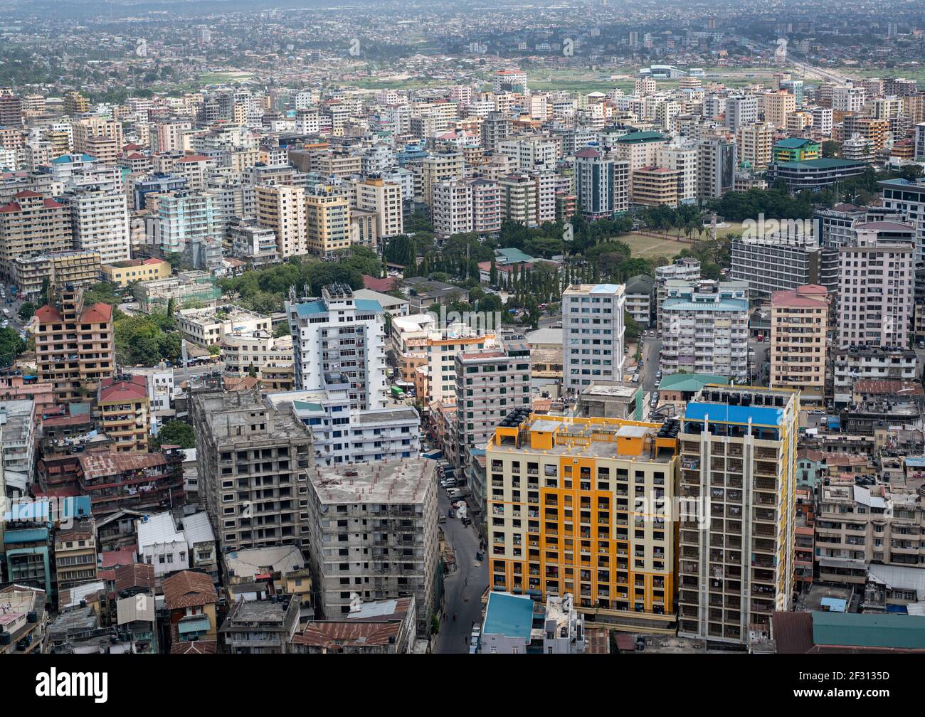Dar es salaam city street view hi-res stock photography and images - Alamy