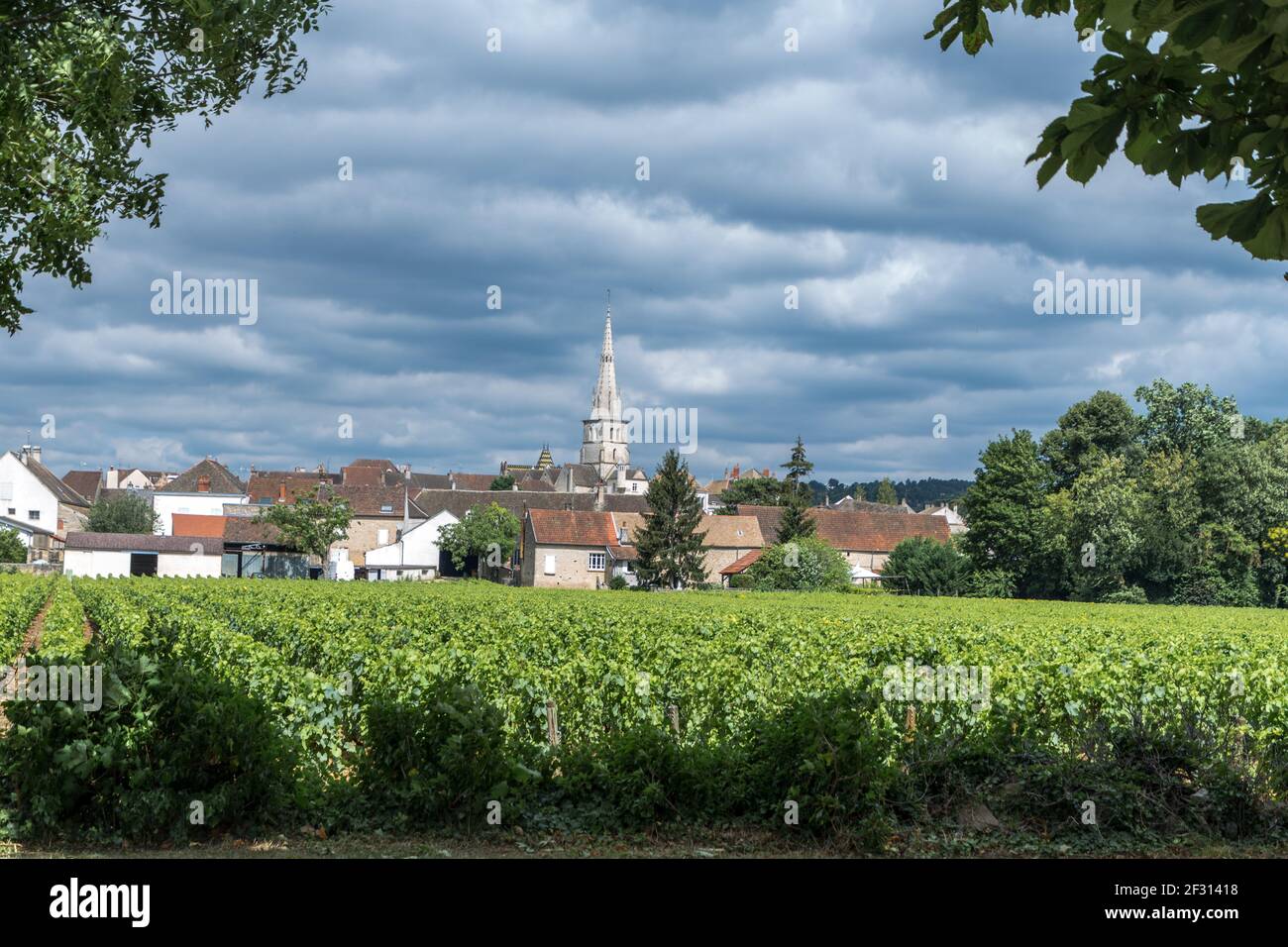 Village over view overview hi-res stock photography and images - Alamy