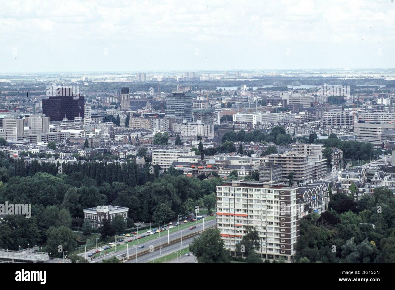 A view from the Euromast in Rotterdam Stock Photo - Alamy
