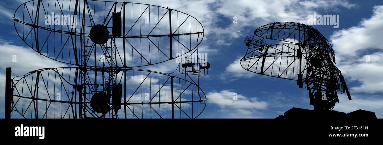 Modern radar is designed and automatic tracking of targets and missiles ...