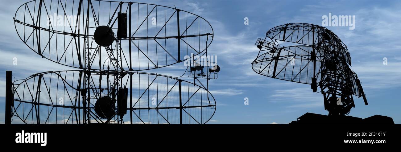 Modern radar is designed and automatic tracking of targets and missiles ...