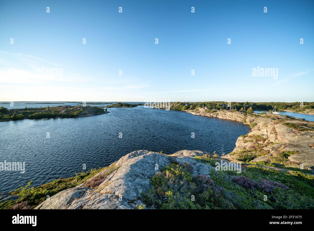 An isolated lake at Björkö island, Parainen, Finland Stock Photo - Alamy