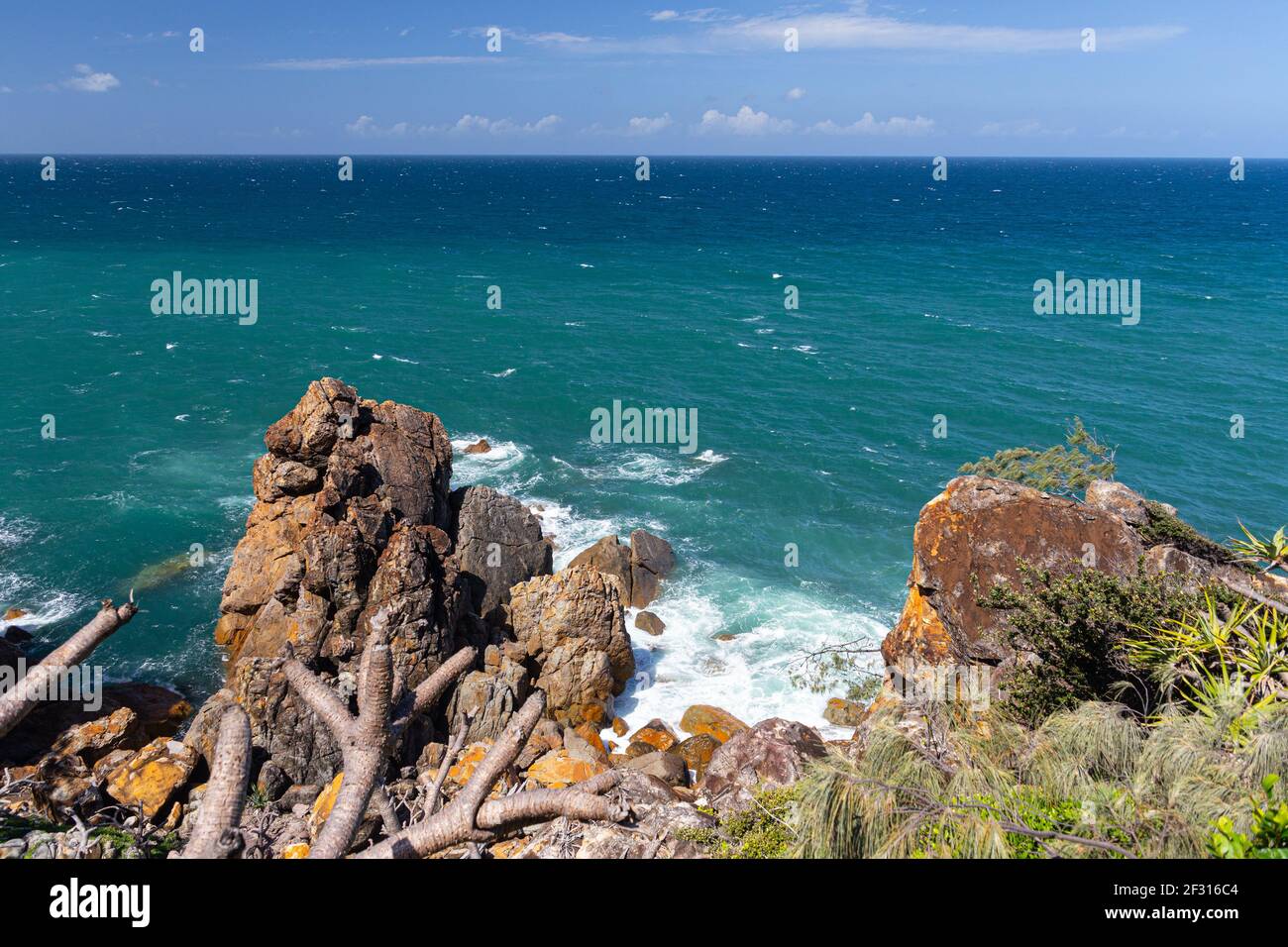 Bustard Bay Lookout, 1770, Queensland, Australia Stock Photo - Alamy