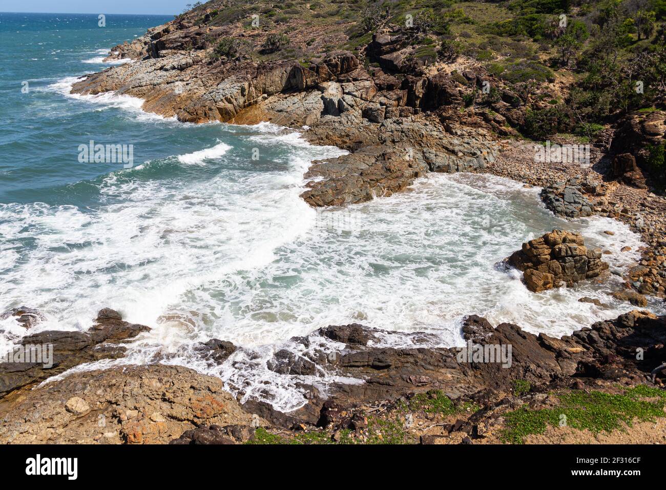 Bustard Bay Lookout, 1770, Queensland, Australia Stock Photo - Alamy