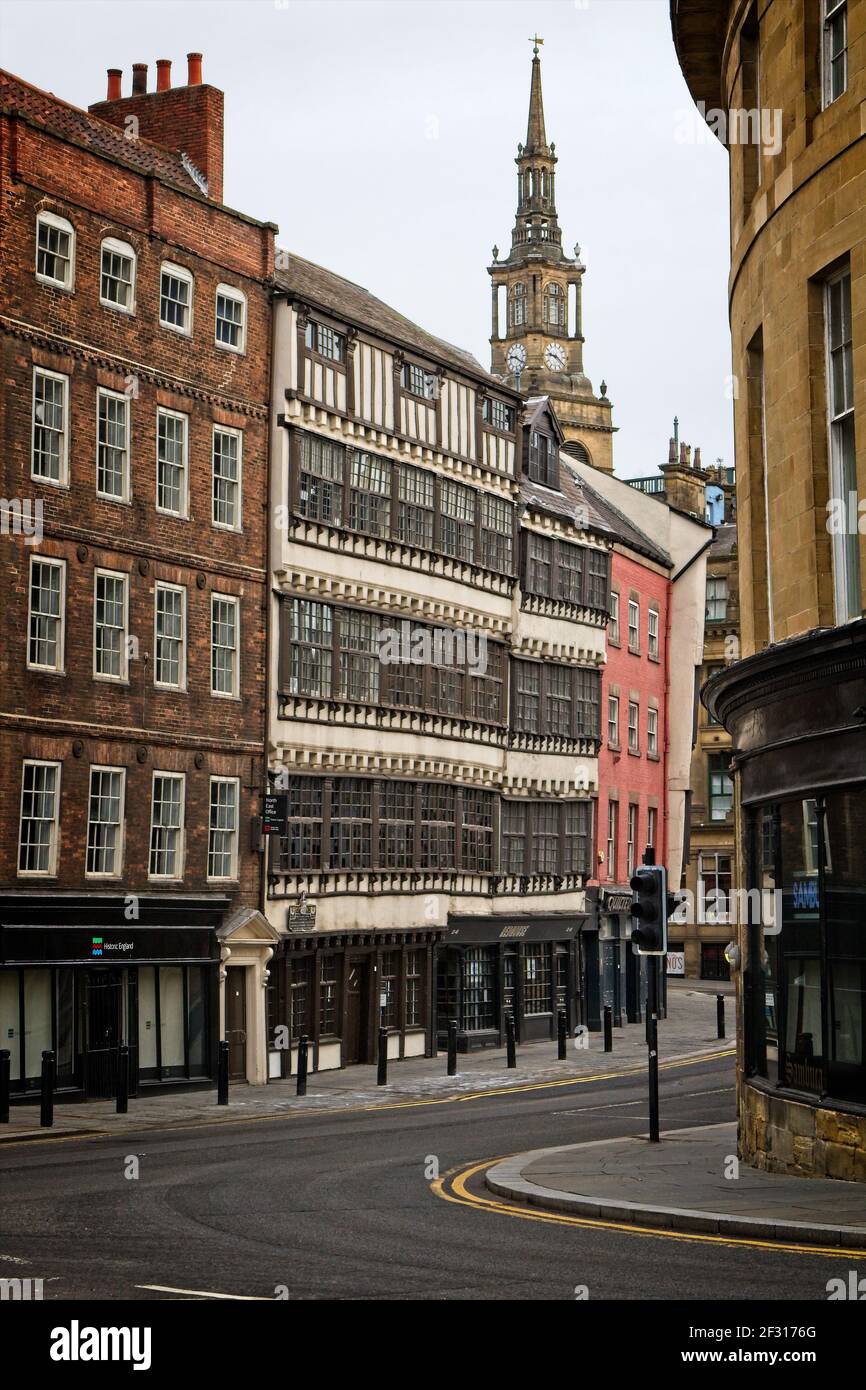 Bessie surtees house 16th 17th hi-res stock photography and images - Alamy