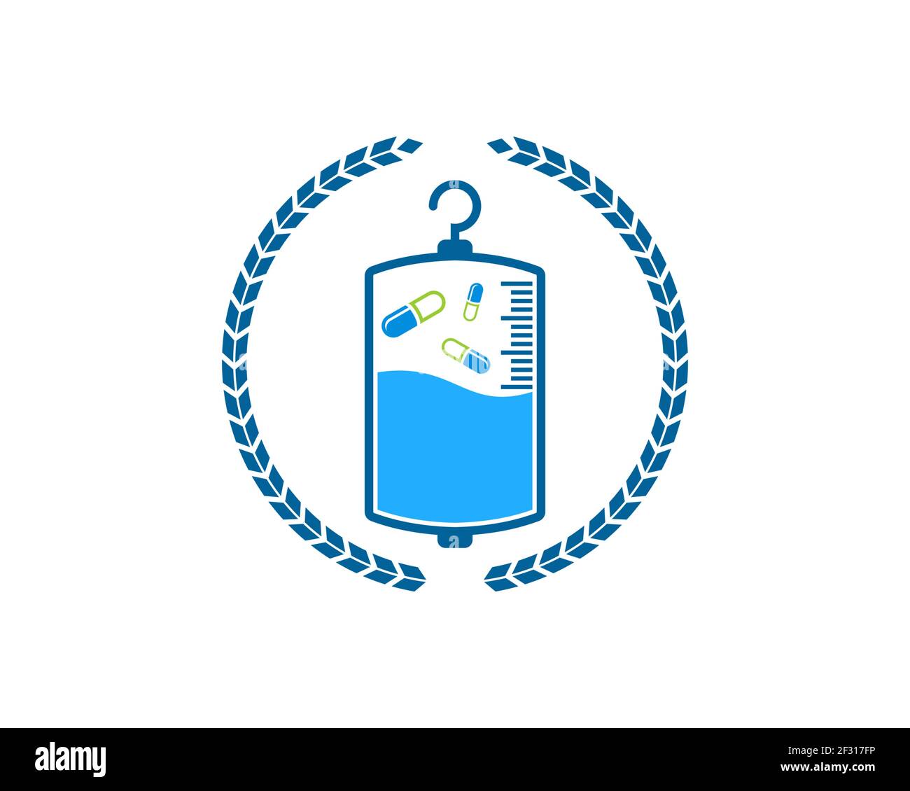 Circular water logo hi-res stock photography and images - Alamy