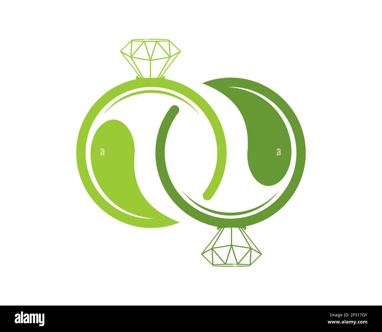 Modern infinity logo hi-res stock photography and images - Alamy