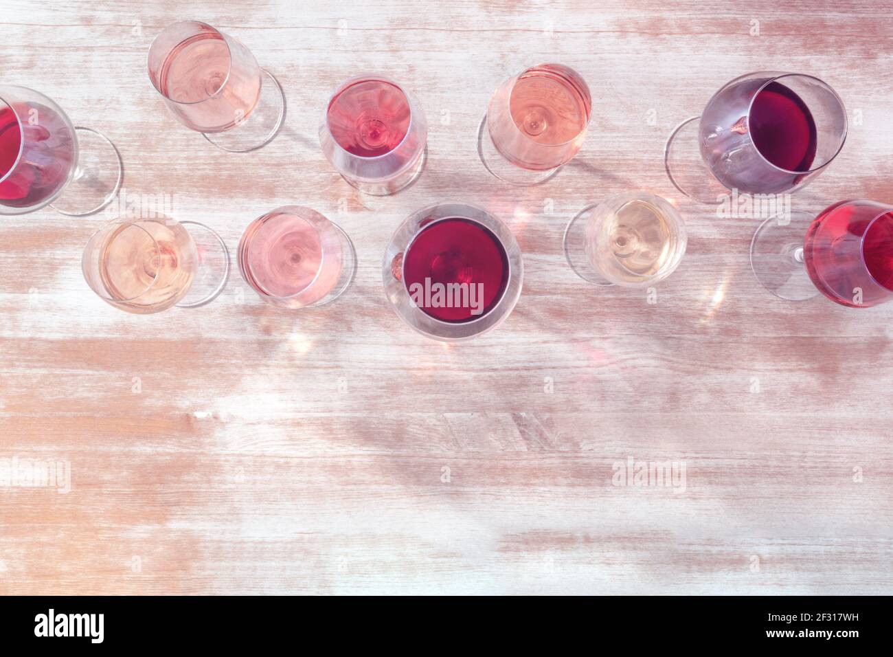 Tasting menu overhead hi-res stock photography and images - Alamy