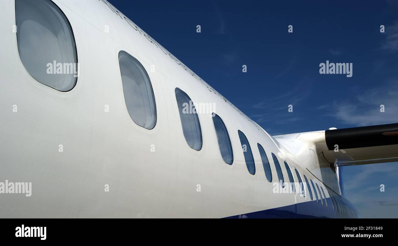 windows of an aeroplane ( plane window Stock Photo - Alamy