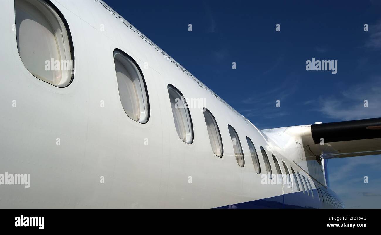 windows of an aeroplane ( plane window Stock Photo - Alamy