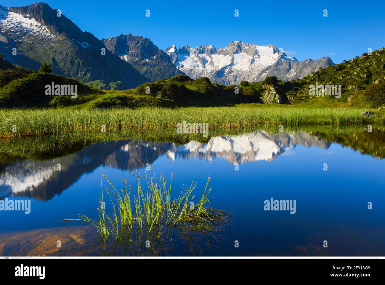 Moosfluh riederalp mountain landscape moosfluh riederalp hi-res stock ...