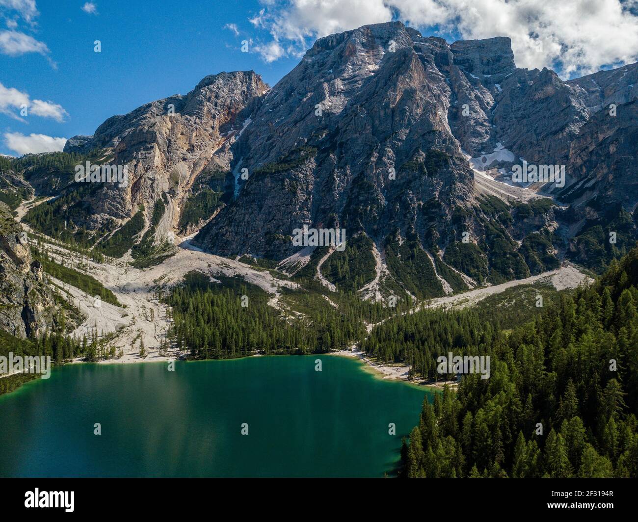 Pragser wildsee lago di braies hi-res stock photography and images - Alamy