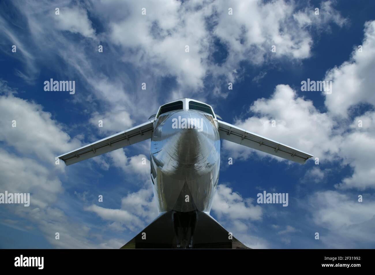 The Tupolev Tu-144 (NATO name: Charger) was a Soviet supersonic ...