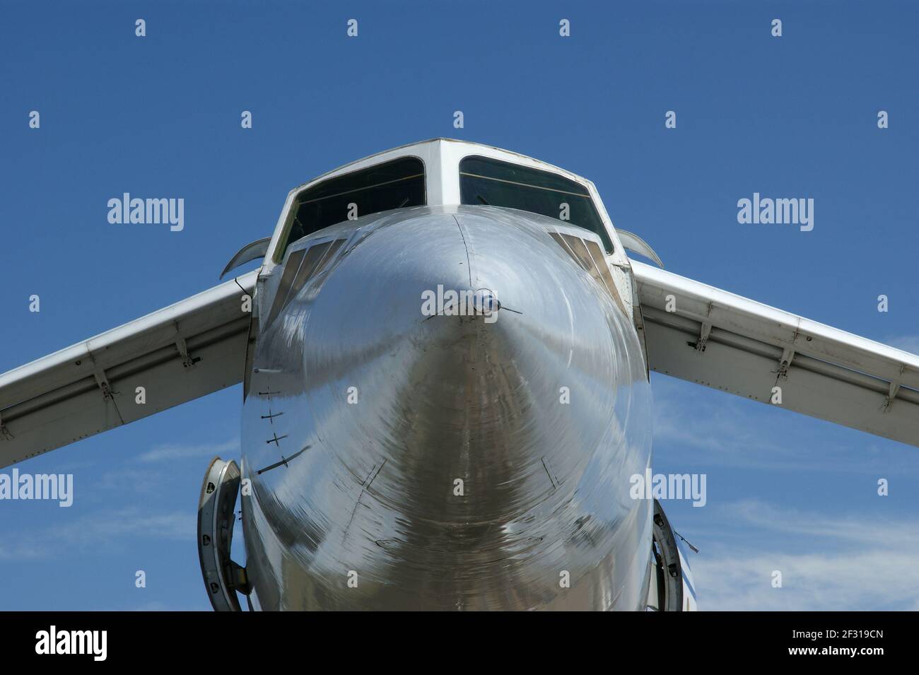 The Tupolev Tu-144 (NATO name: Charger) was a Soviet supersonic ...