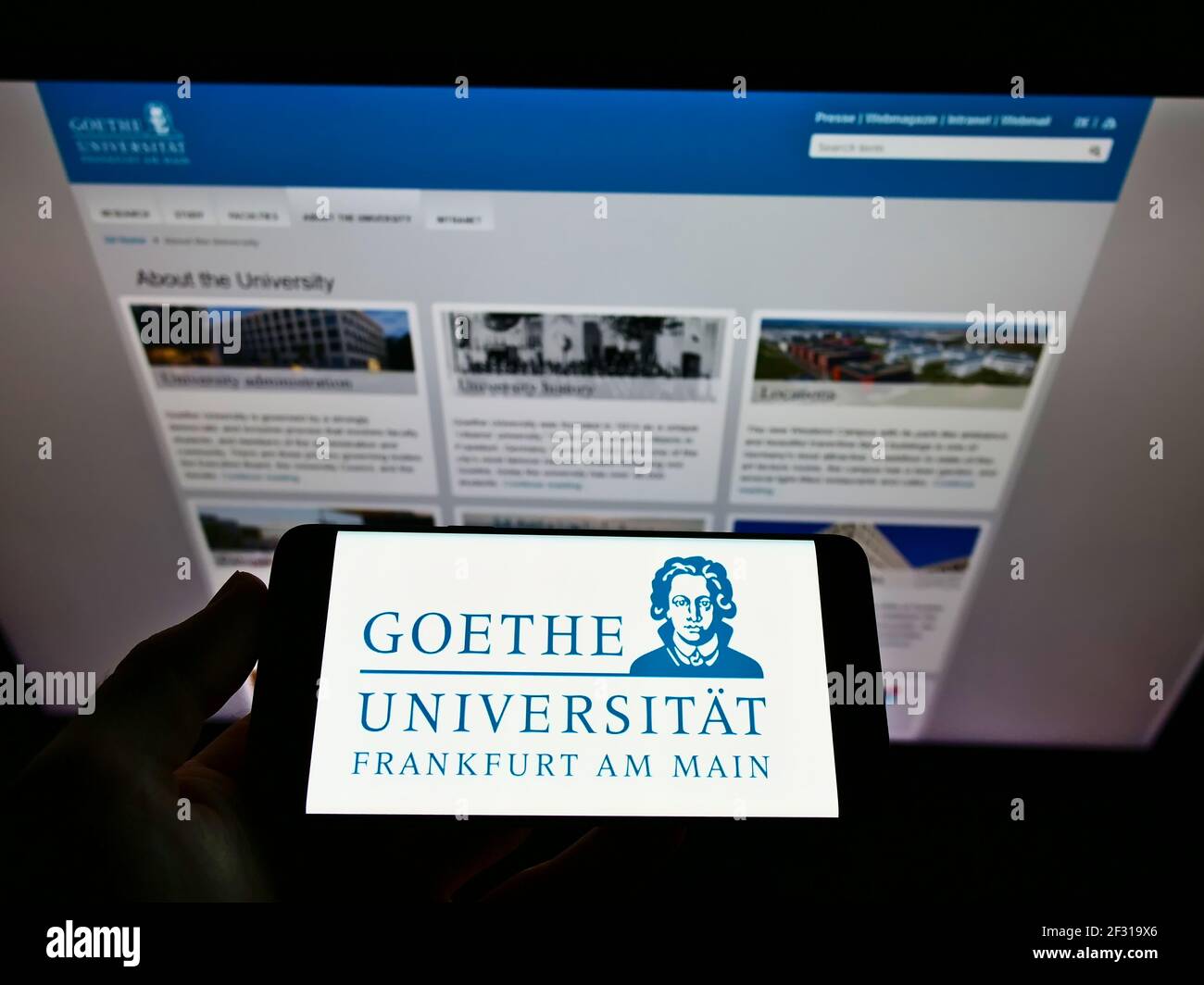 Goethe university frankfurt hi-res stock photography and images - Alamy