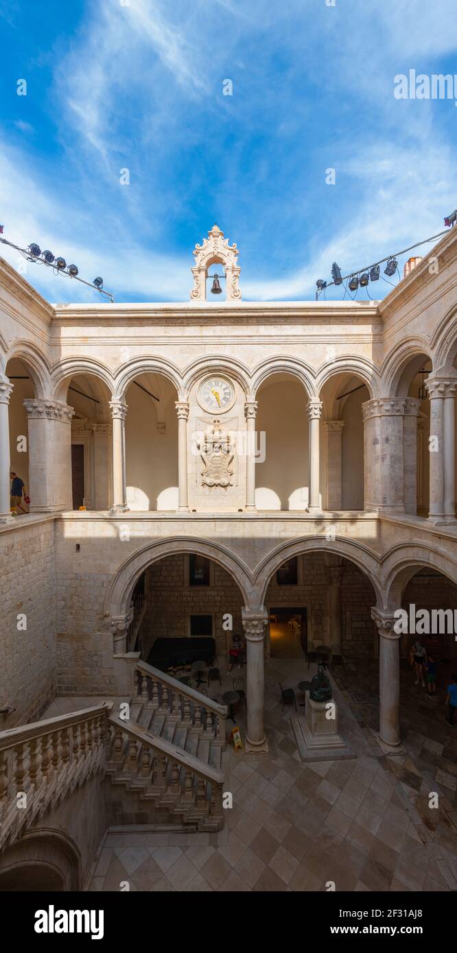 Sponza palace dubrovnik inside hi-res stock photography and images - Alamy