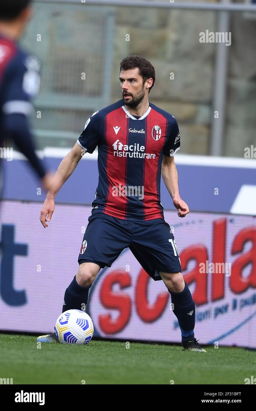 Andrea Poli (Bologna) during the Italian "Serie A" match between ...