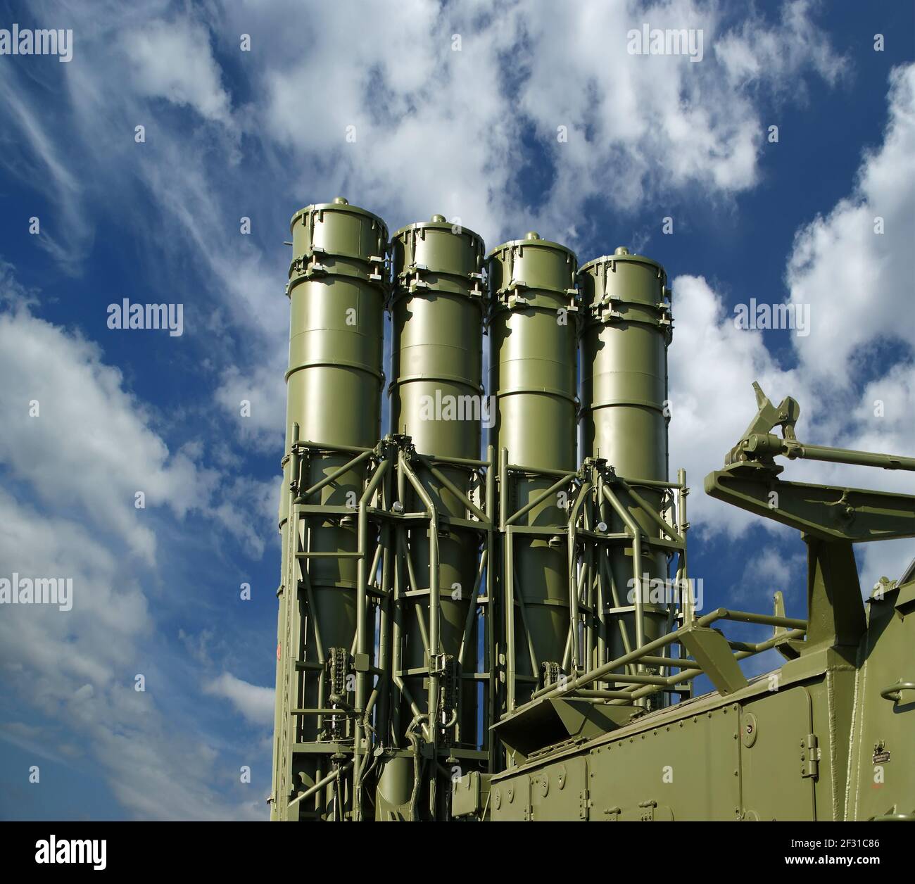 Modern Russian anti-aircraft missiles OSA-AKM Stock Photo - Alamy