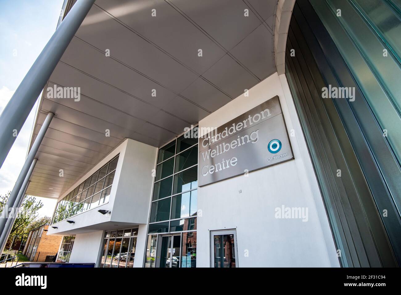 Chadderton Wellbeing Centre Stock Photo - Alamy