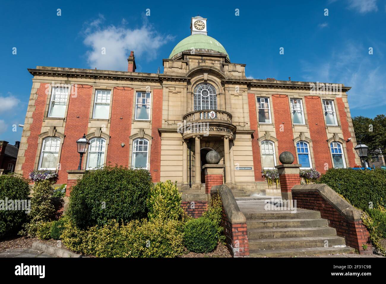 At Chadderton Town Hall High Resolution Stock Photography and Images ...