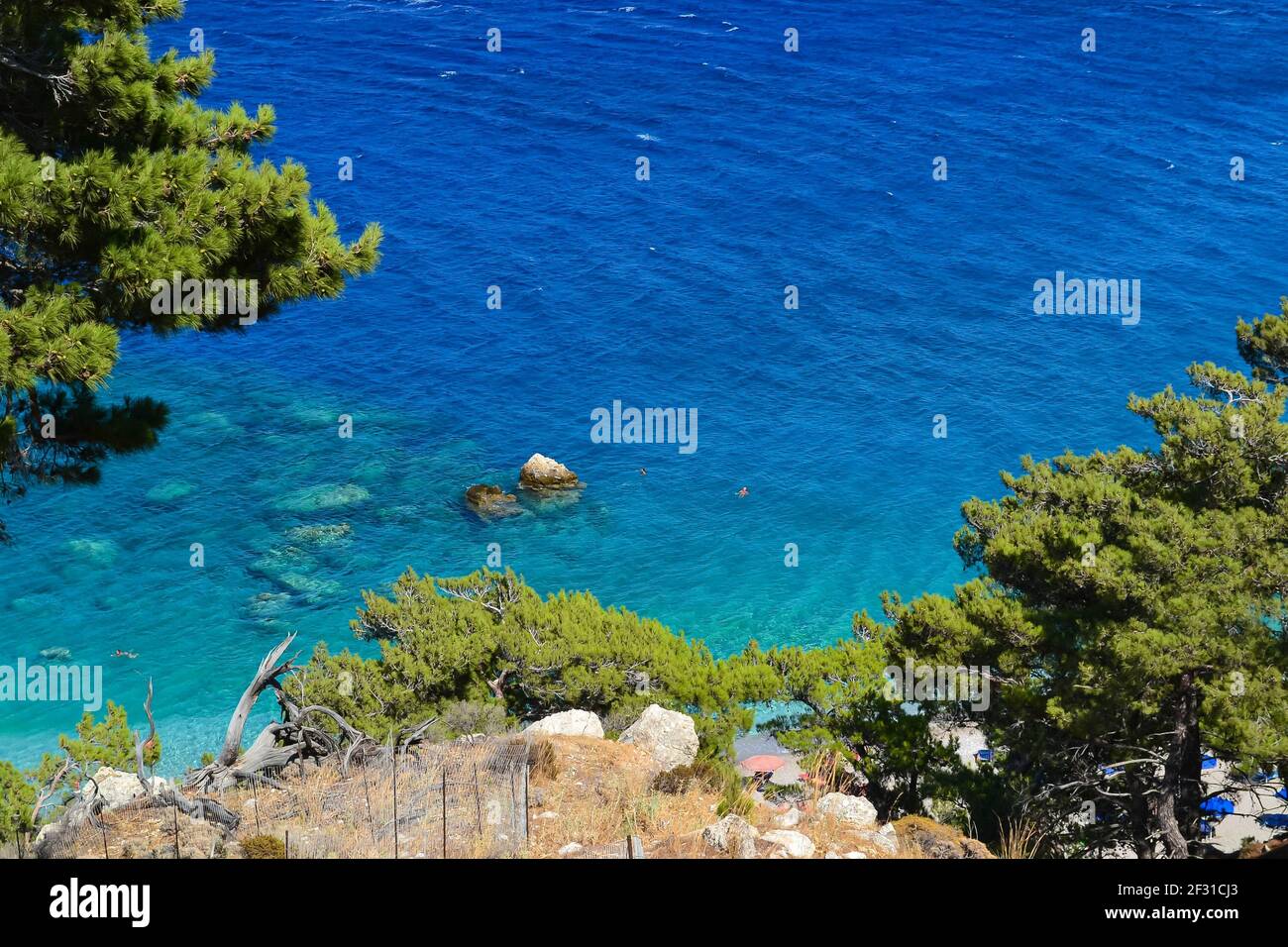 Karpathos the splendid Greek island that overlooks the turquoise waters ...