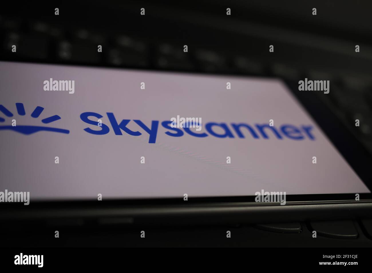 Skyscanner logo hi-res stock photography and images - Alamy