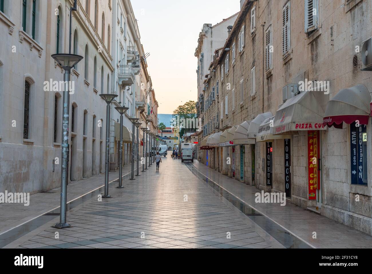 Marmontova pedestrian street hi-res stock photography and images - Alamy