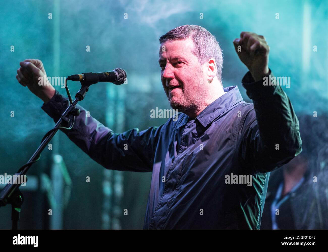 The Farm singer Pete Hooton Stock Photo - Alamy