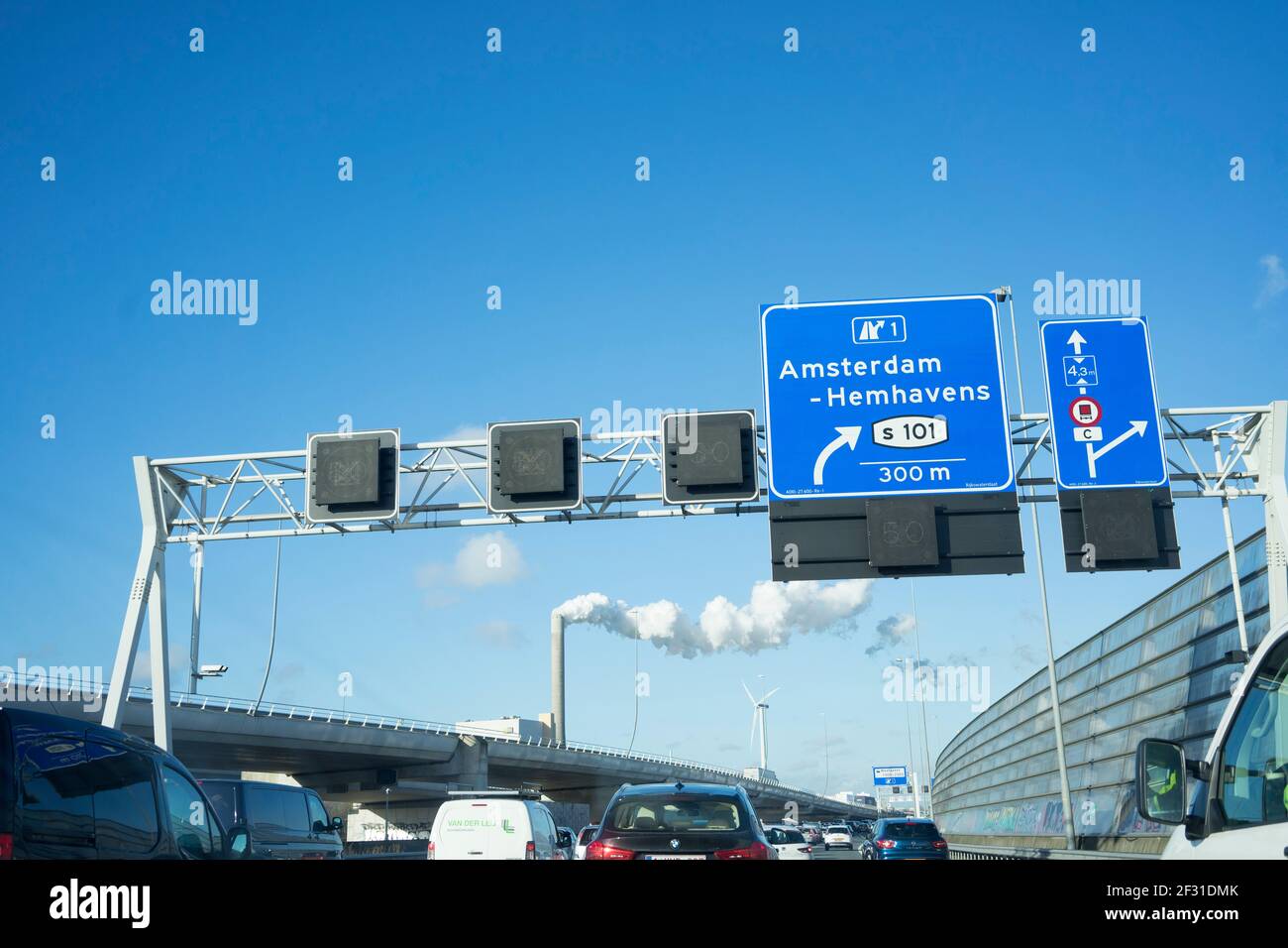 Netherlands motorway sign hi-res stock photography and images - Alamy