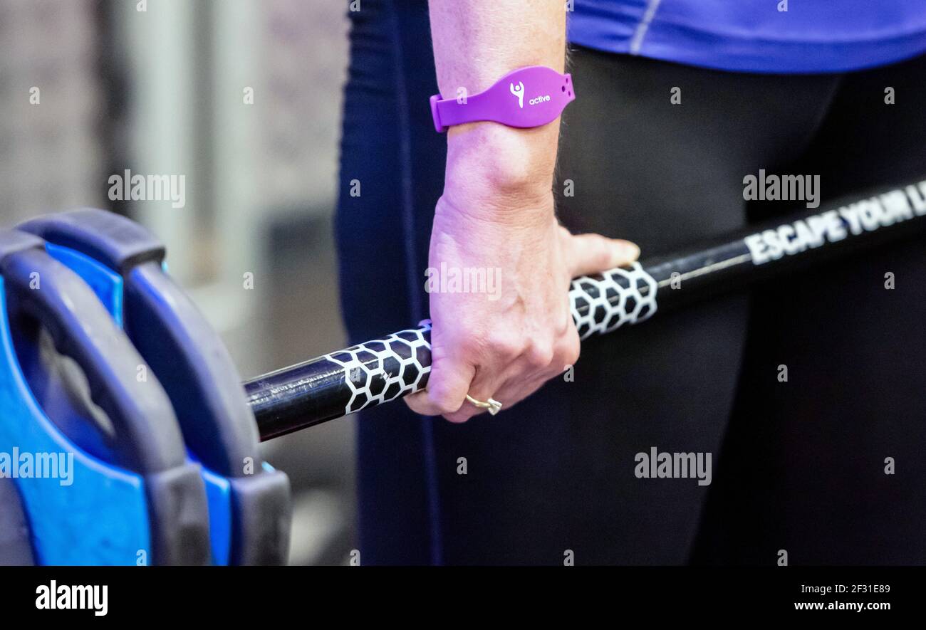 Gym user stock images Stock Photo - Alamy