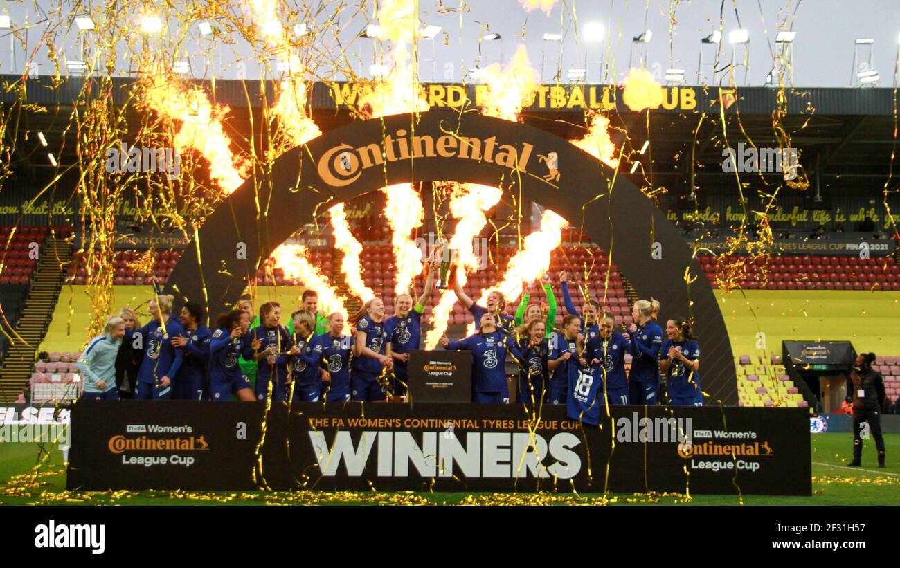 Fa continental league cup trophy hi-res stock photography and images ...