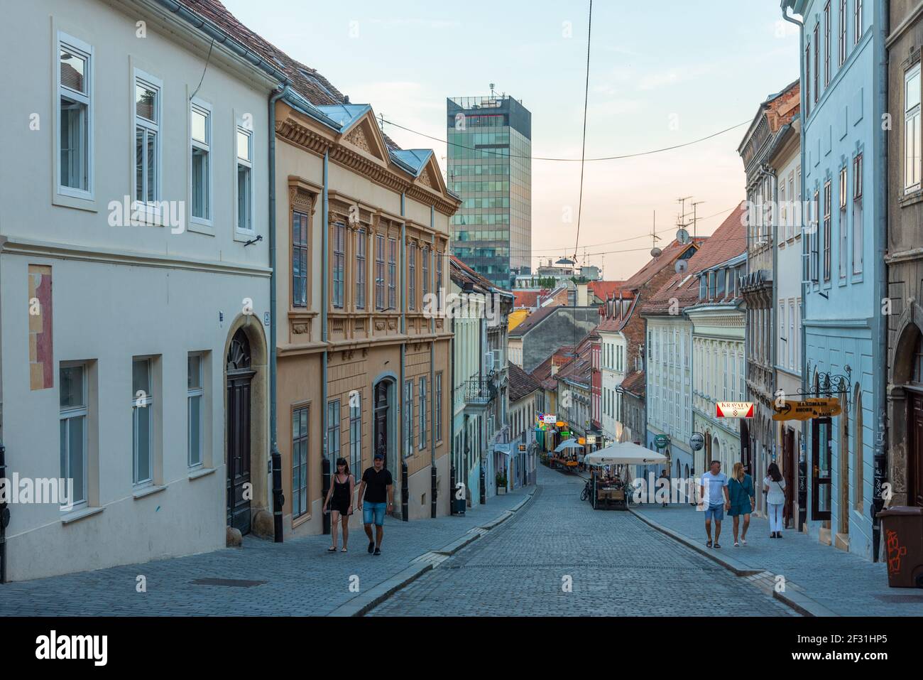 Radiceva street in zagreb hi-res stock photography and images - Alamy