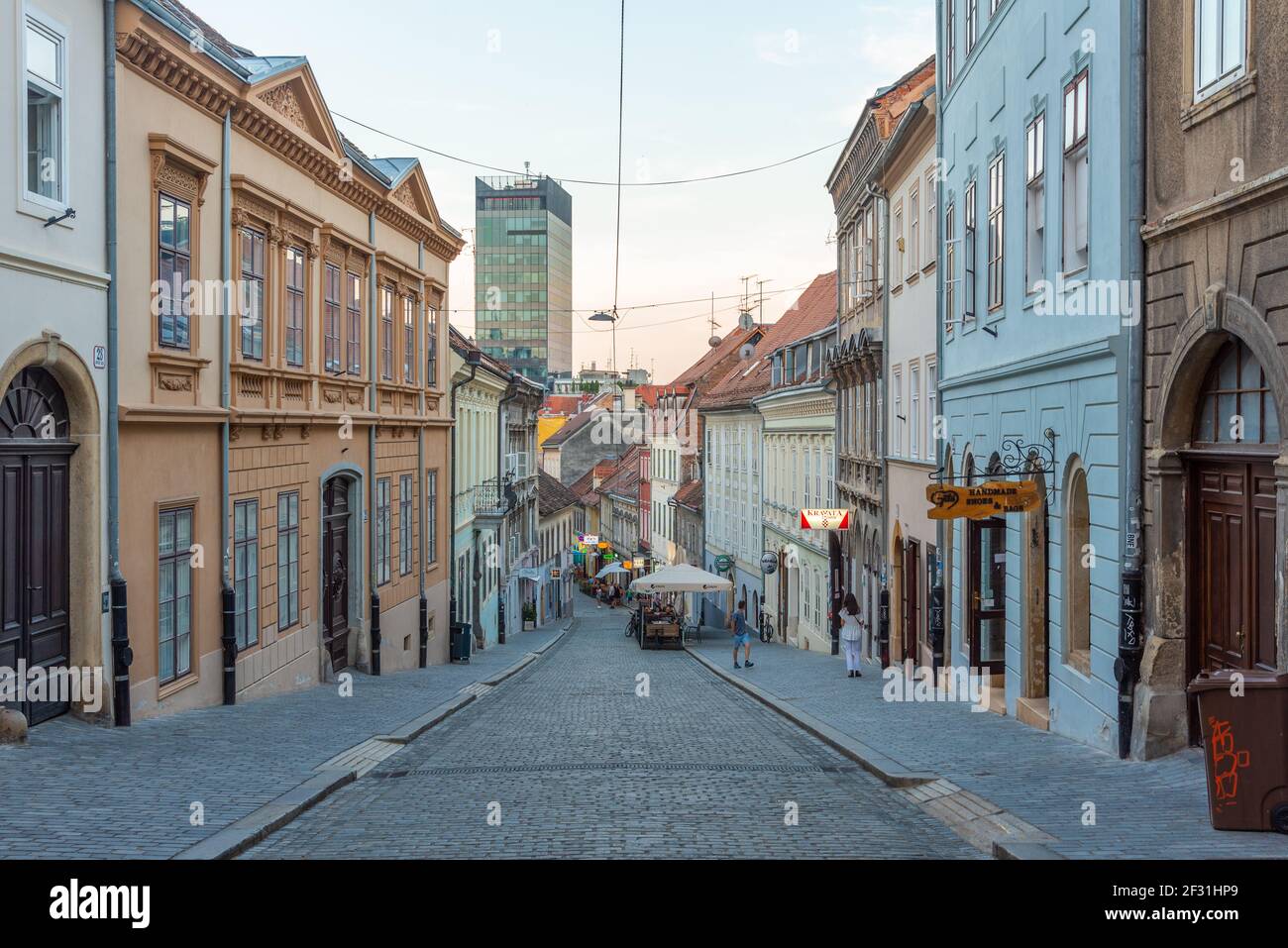 Radiceva street in zagreb hi-res stock photography and images - Alamy