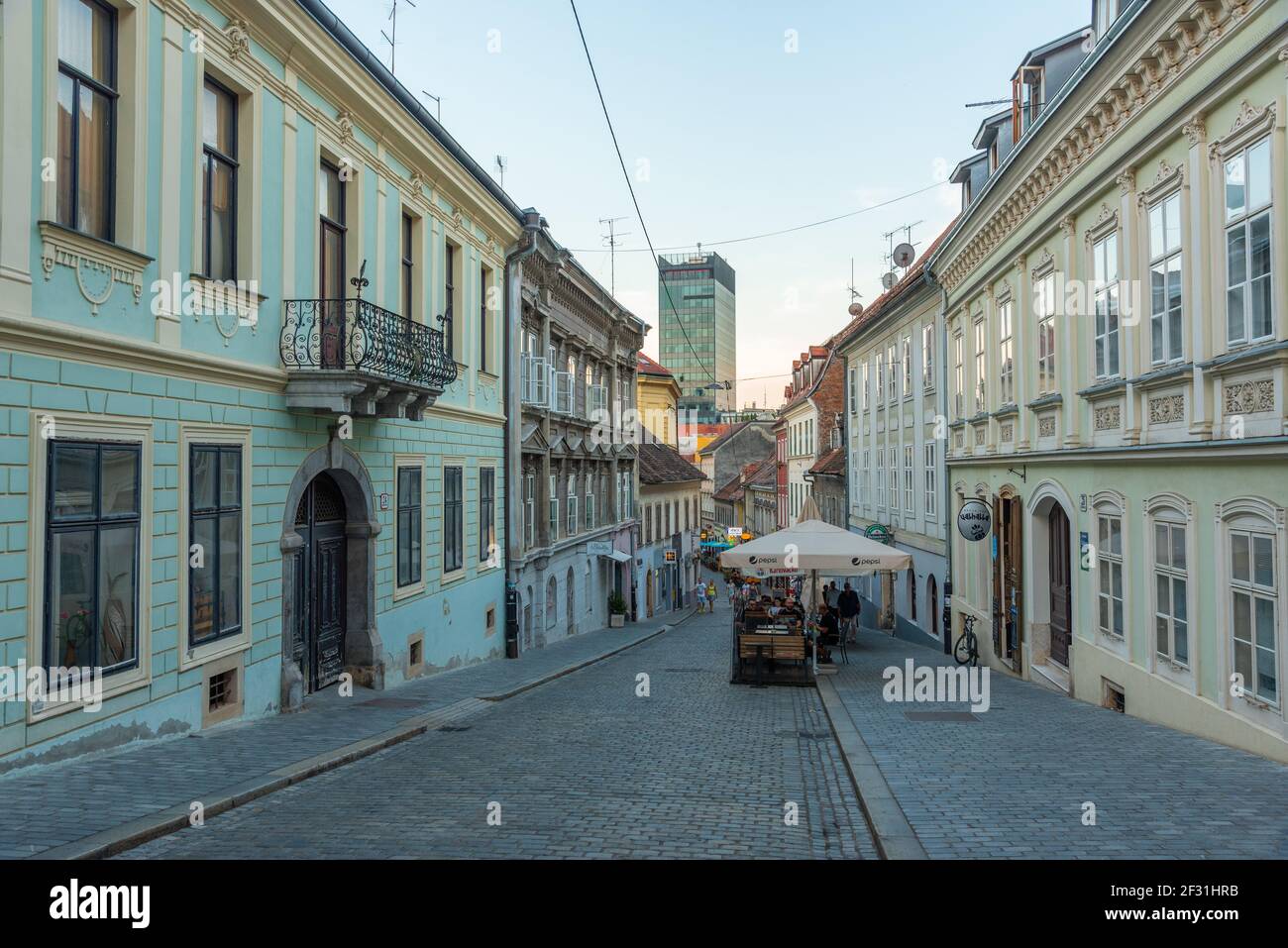 Radiceva street in zagreb hi-res stock photography and images - Alamy