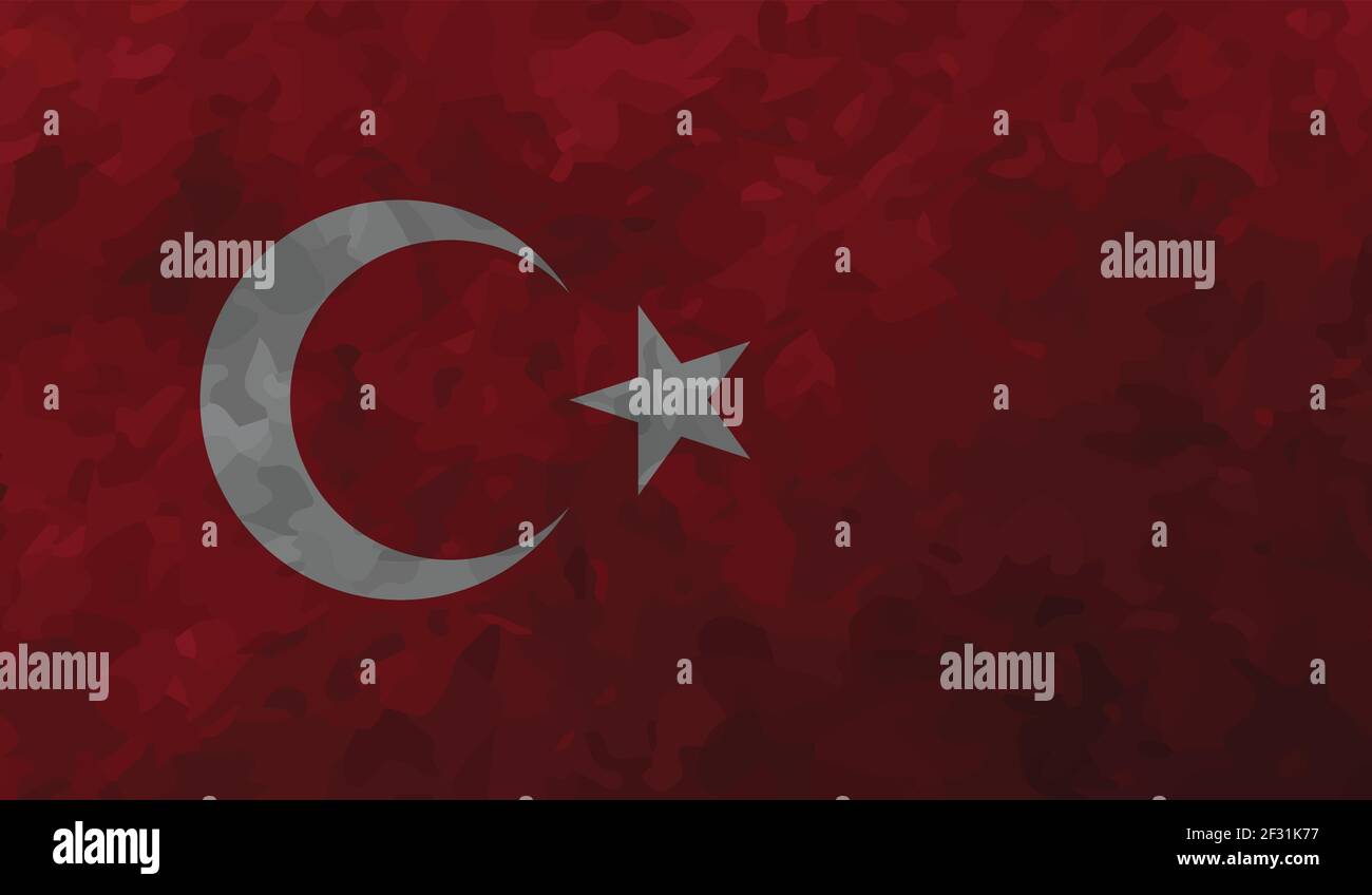 Turkish grunge flag. Turkish grunge flag. Abstract Turkey patriotic ...