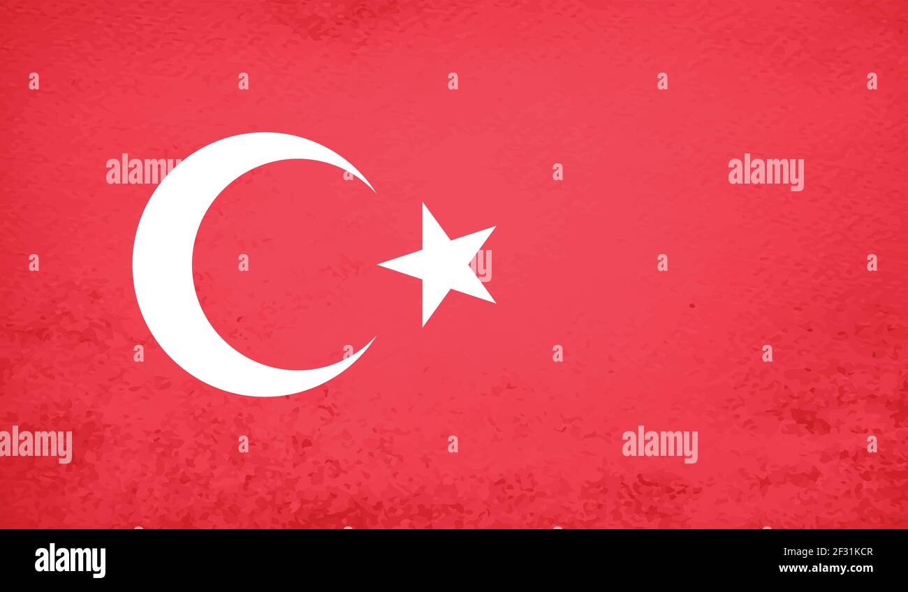 Turkish grunge flag. Turkish grunge flag. Abstract Turkey patriotic ...