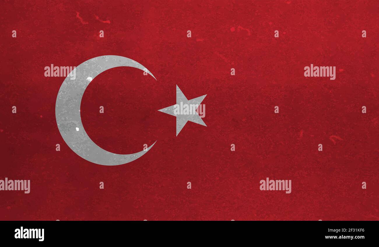 Turkish grunge flag. Turkish grunge flag. Abstract Turkey patriotic ...