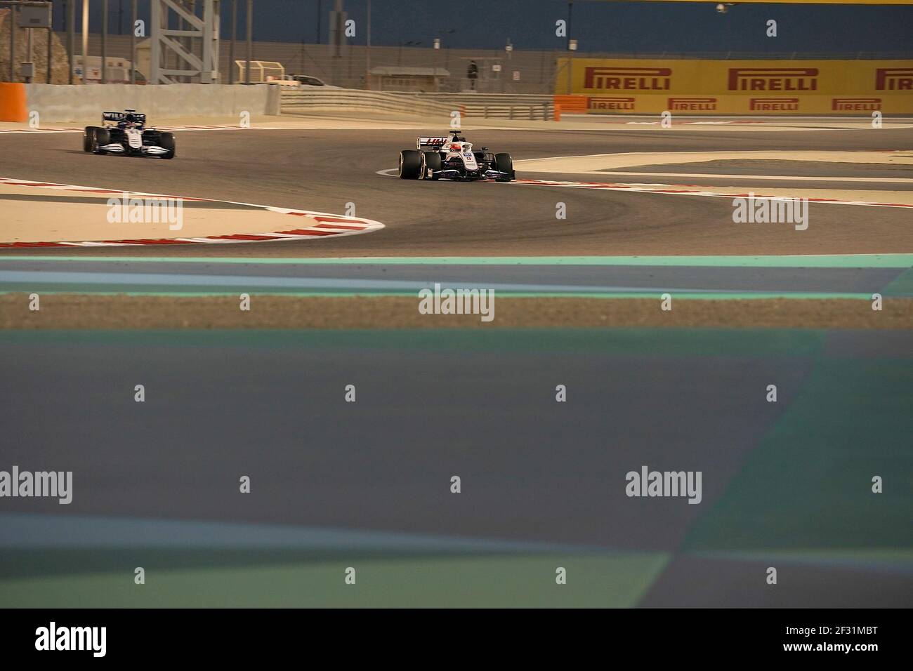 Sakhir, Bahrain. 14th Mar, 2021. Formula 1, pre-season testing, Day 3 ...