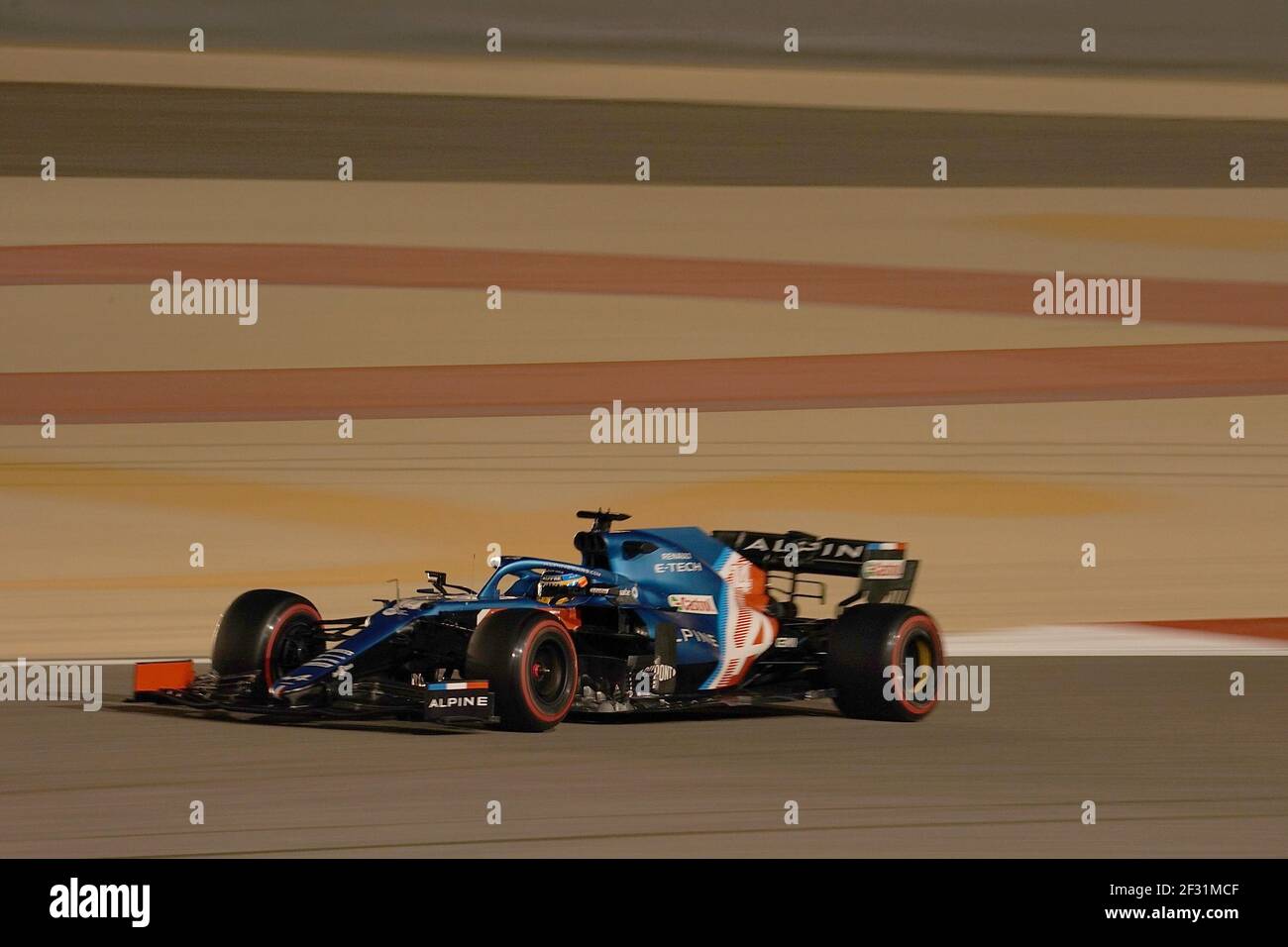 Sakhir, Bahrain. 14th Mar, 2021. Formula 1, pre-season testing, Day 3 ...