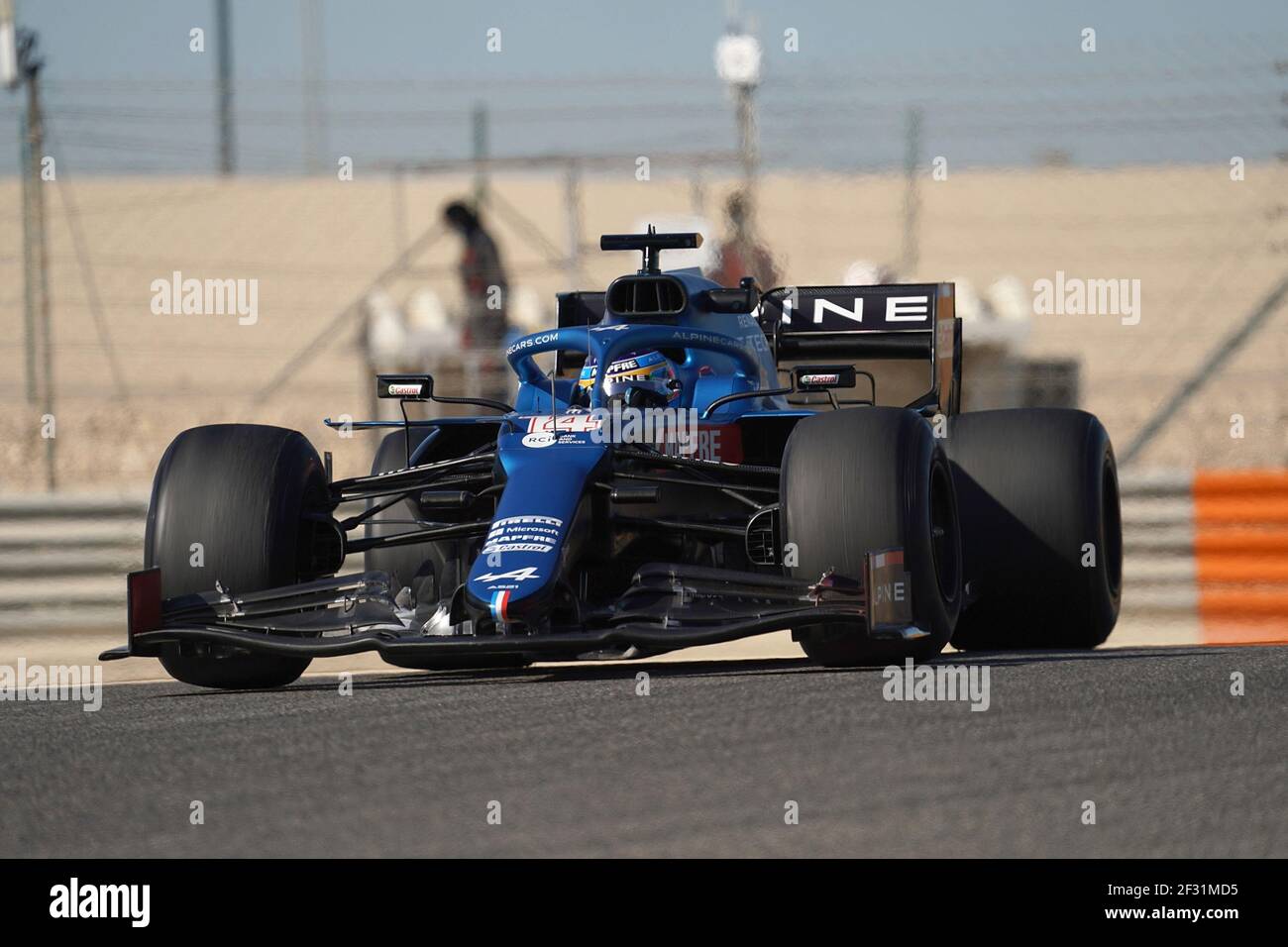 Sakhir, Bahrain. 14th Mar, 2021. Formula 1, pre-season testing, Day 3 ...