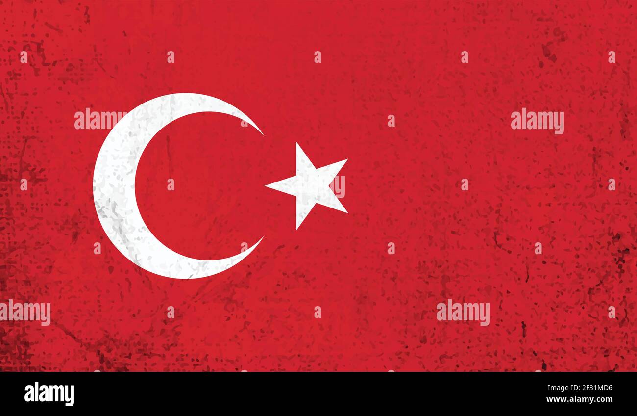 Turkish grunge flag. Turkish grunge flag. Abstract Turkey patriotic ...